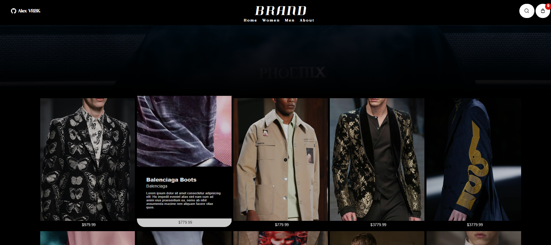 GitHub - AlexVRBK/fashion-store: Ecommerce