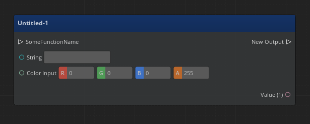 [MAJOR] (ScriptCanvas) Node palette has 'User Functions' section that doesn't do anything ...