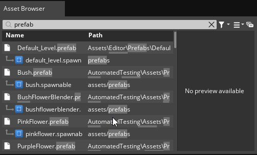 Asset Browser - UX issues · Issue #7207 · o3de/o3de · GitHub