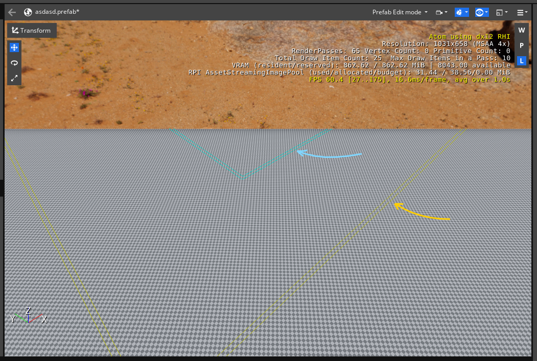 Rects are painted via debug draw in the 3D scene for no reason. · Issue #12347 · o3de/o3de · GitHub