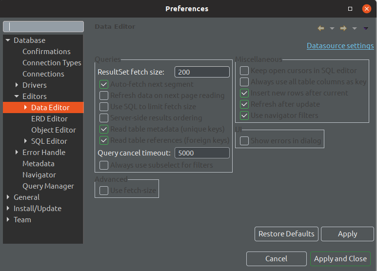 Limit Is Added To Query Even When None Specified · Issue 6717 · Dbeaverdbeaver · Github 6575