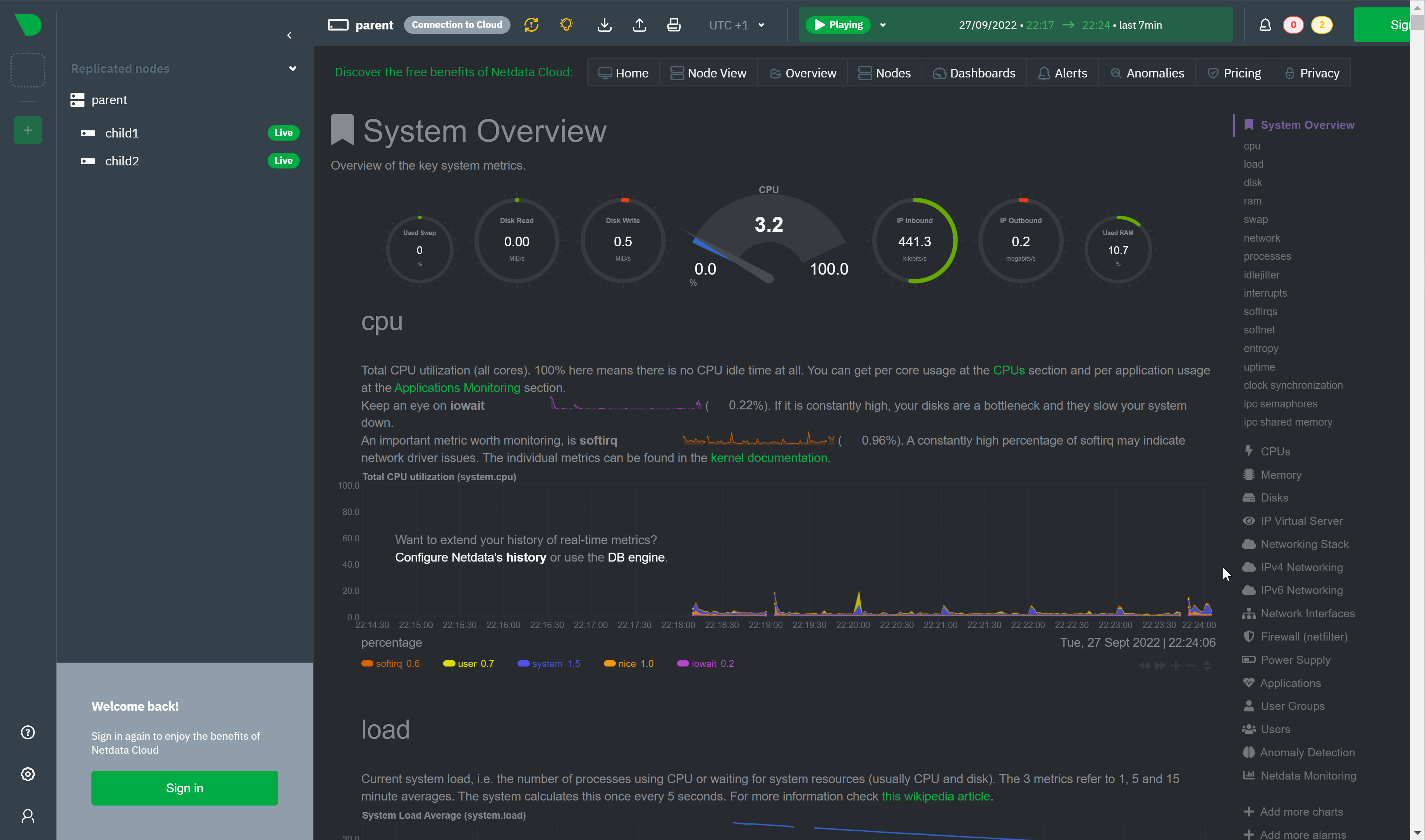 [Bug]: When streaming is disabled on a parent node and it no longer has child nodes it is still ...