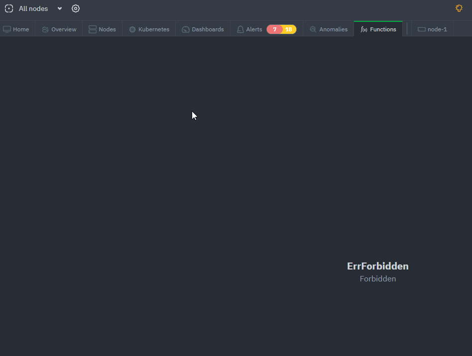 Bug When There Is An Error On The Be Running Functions We Need To Display A Better Error 