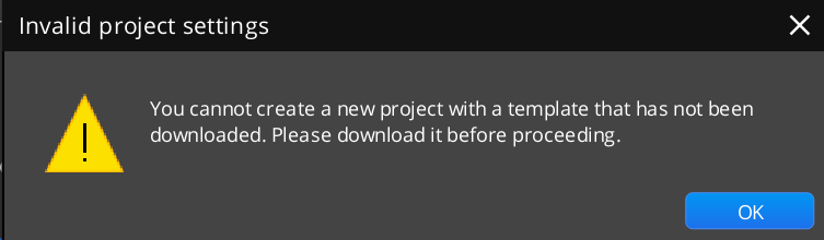 Unhelpful error message is displayed when creating Project from remote Template · Issue #11647 ...