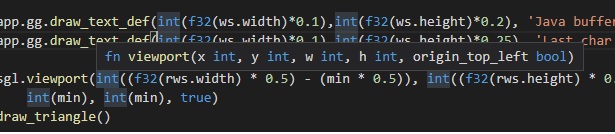 Trigger Parameter Hints Not Work · Issue 282 · Vlangvls · Github 