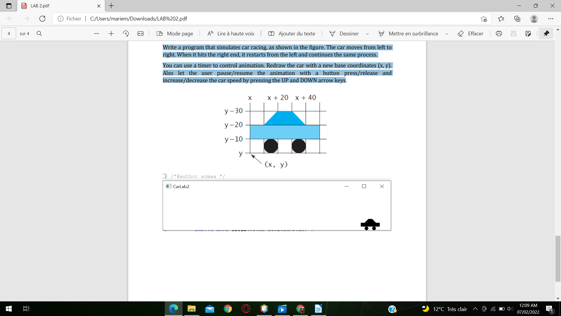 GitHub - mariembenrhouma/Racing-car-with-java