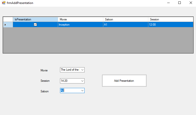 GitHub - cosarokan/CinemaManagementSystem: Cinema management system ...