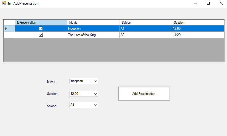 GitHub - cosarokan/CinemaManagementSystem: Cinema management system with entity framework in ...
