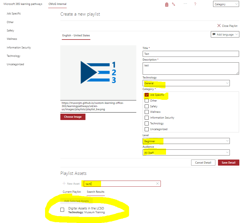 [QUESTION] Is it possible to create playlists based on a Custom Content Pack? · Issue #502 · pnp ...