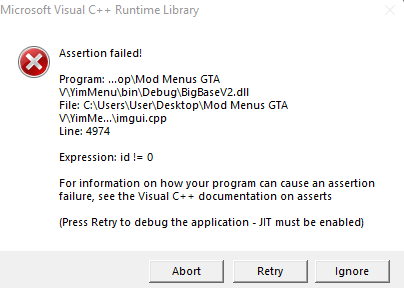 As soon as I inject yimmenu it crashes my game. · Issue #132 · YimMenu ...