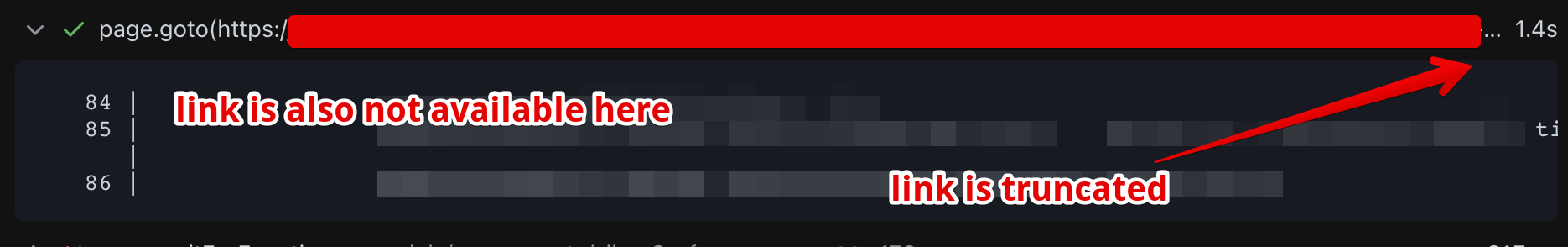 [Feature] Add clickable link in HTML report for .goto() · Issue #10463 · microsoft/playwright ...