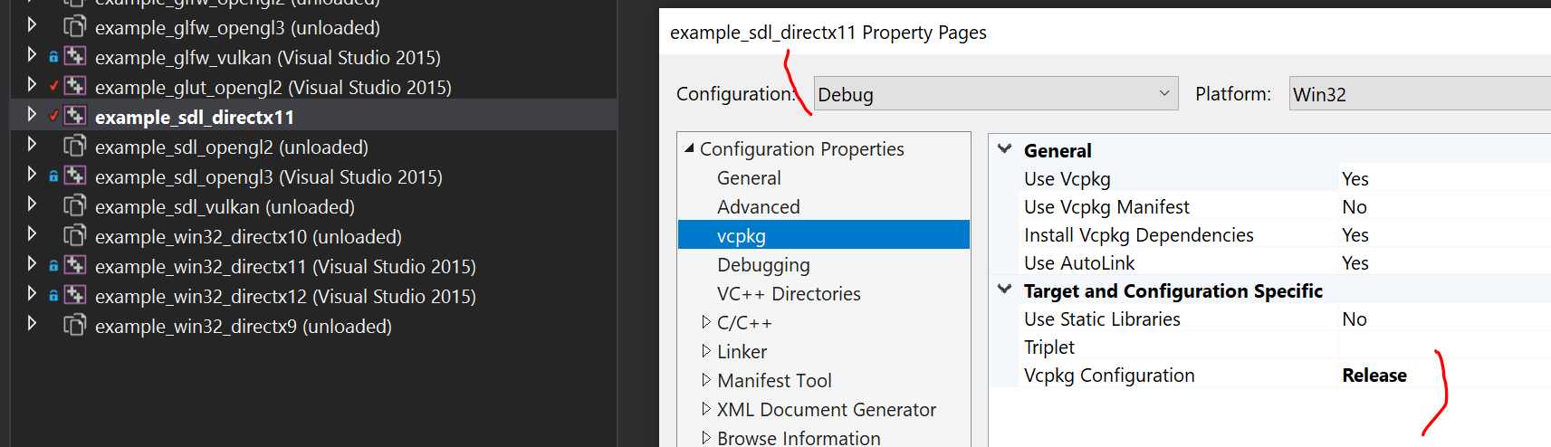 Vcpkg Configuration option in IDE doesn't work in VS2015 u3 (works in VS 2019) · Issue #18337 ...