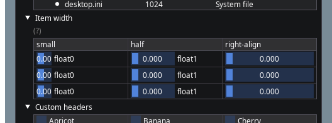 Css Set Table Header Height