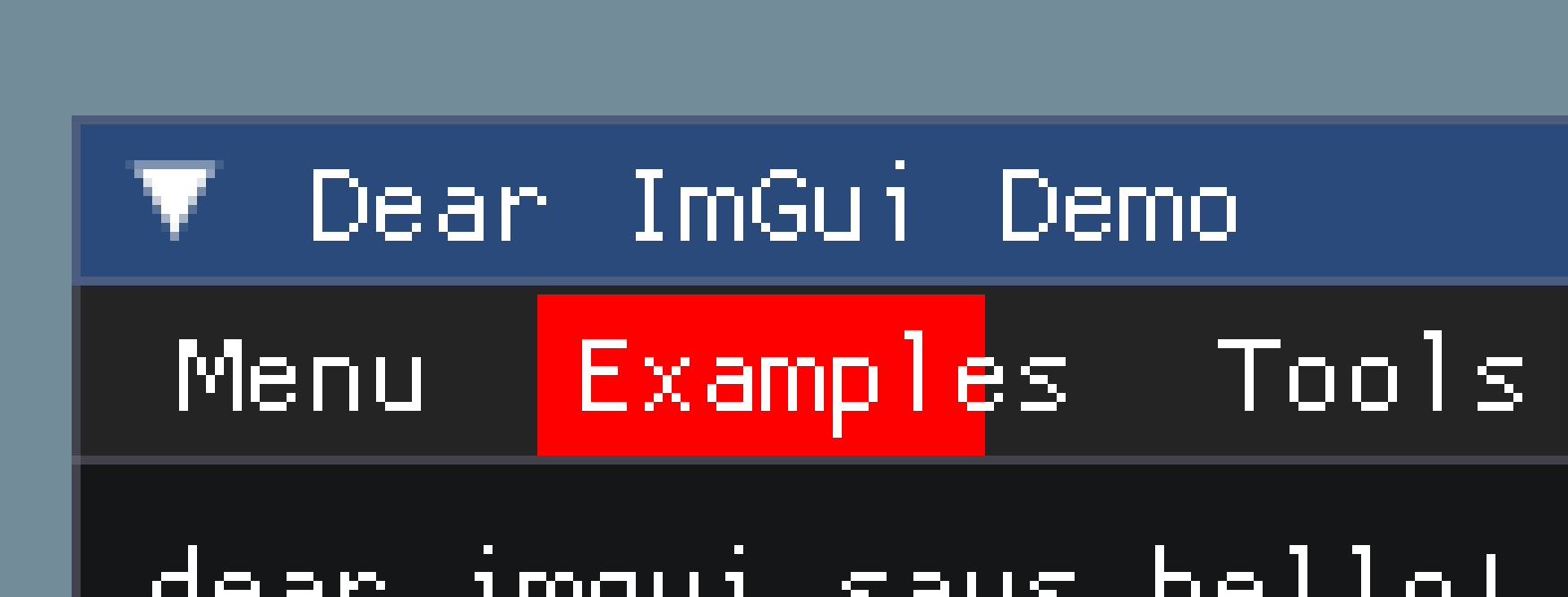Button's background overlaps MenuBar's border · Issue #6767 · ocornut/imgui · GitHub