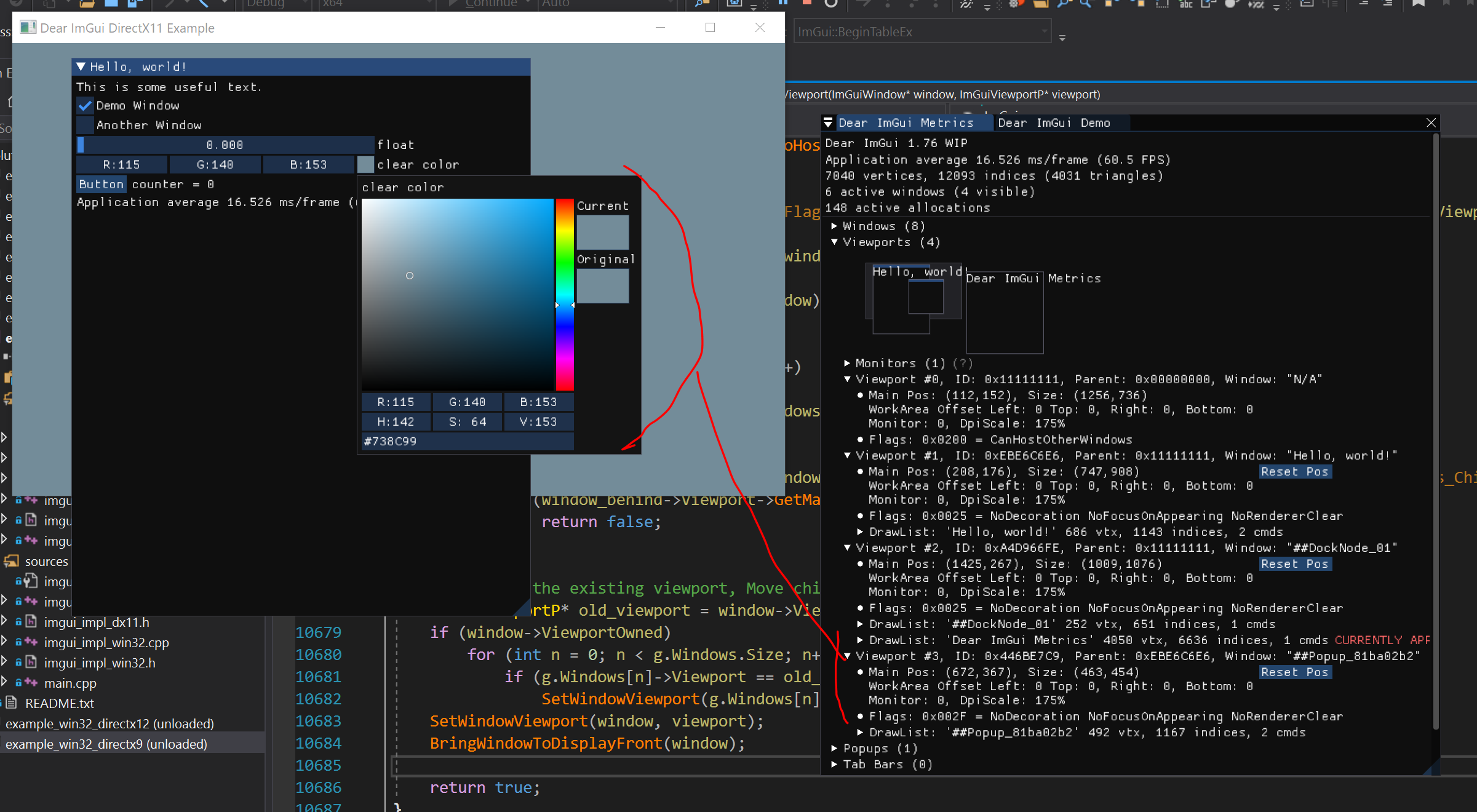Viewport inherited by popup may break expected z-order · Issue #3050 · ocornut/imgui · GitHub