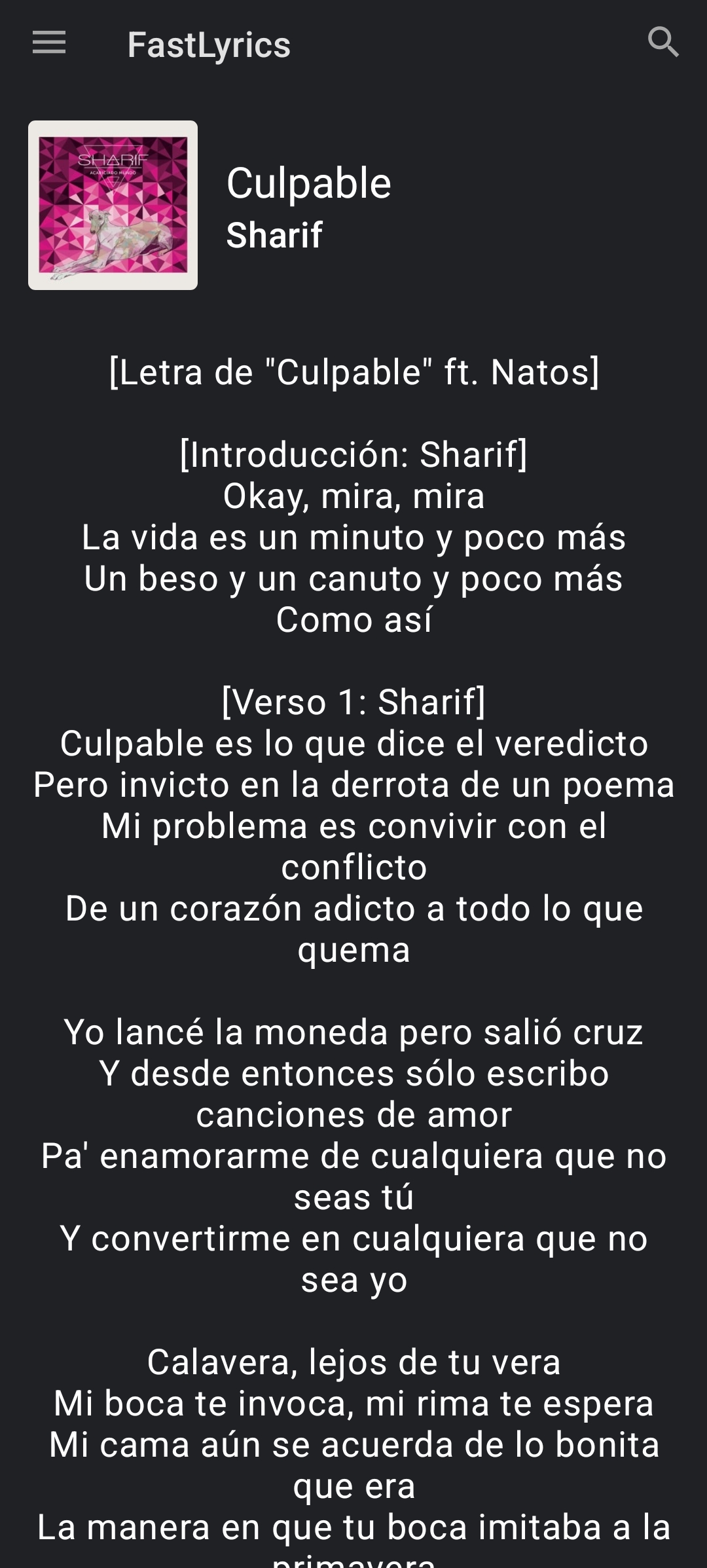 Expanded view of album art · Issue #15 · TecCheck/FastLyrics · GitHub