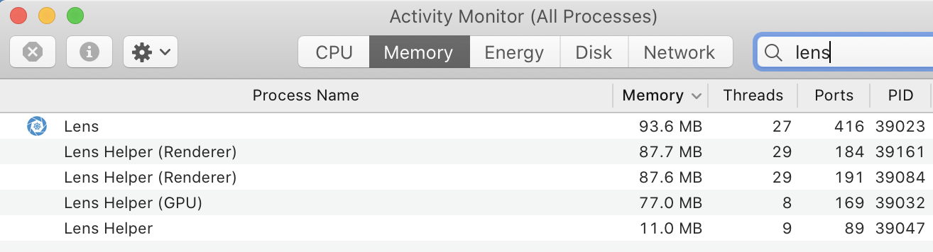 Reduce memory usage · Issue #775 · lensapp/lens · GitHub