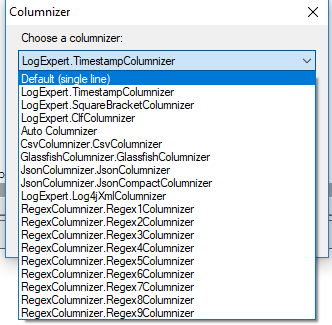 Missing CSV Columnizer · Issue #8 · LogExperts/LogExpert · GitHub