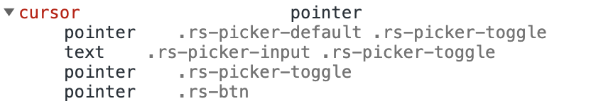 InputPicker styles are less specific than Picker styles · Issue #3328 · rsuite/rsuite · GitHub