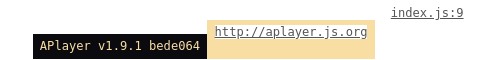 Version badge display error in Chrome 65 · Issue #202 · DIYgod/APlayer · GitHub