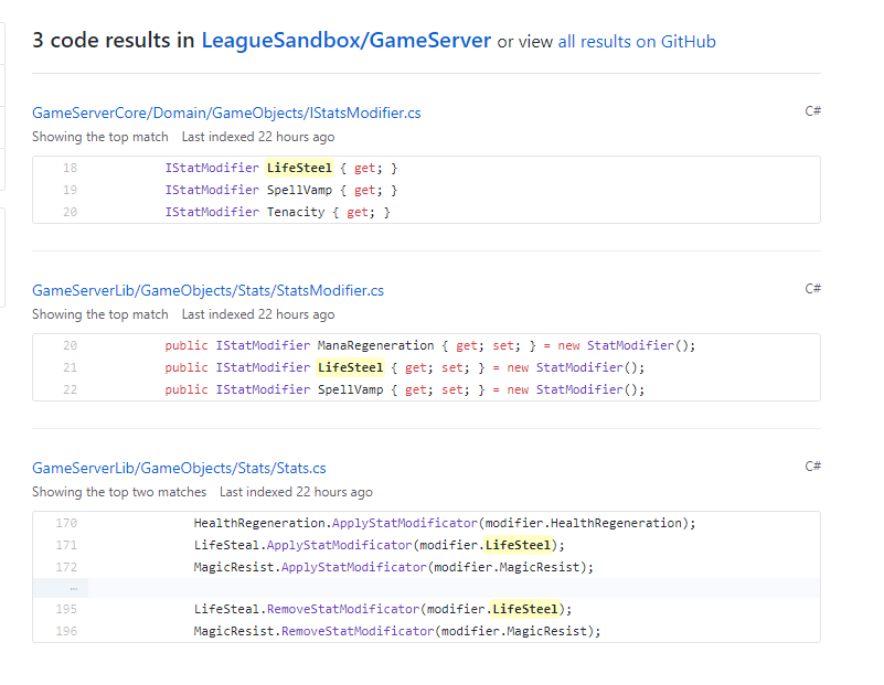 Fix LifeSteel typo and change it to LifeSteal · Issue #688 · LeagueSandbox/GameServer · GitHub