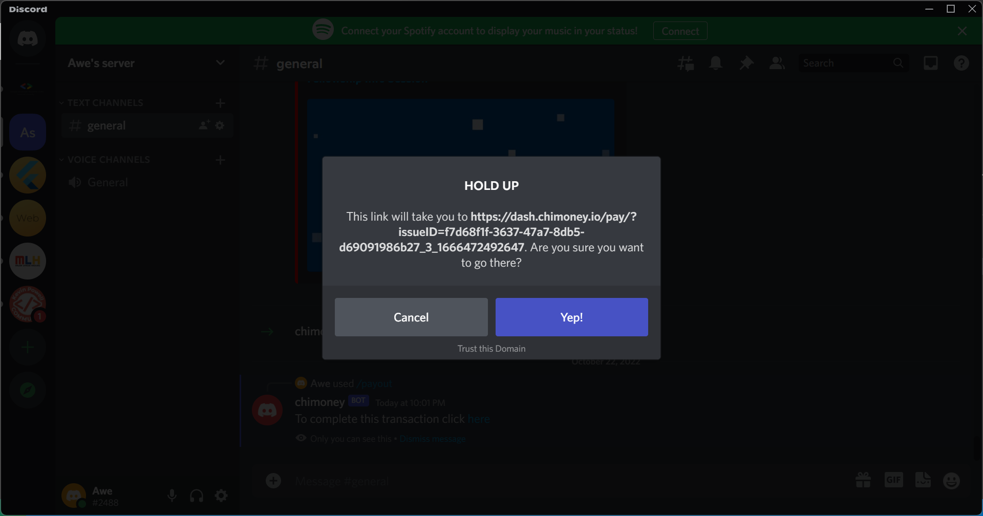 [hacktoberfest] feat: Implement chimoney discord bot by Ayo-Awe · Pull Request #67 · Chimoney ...