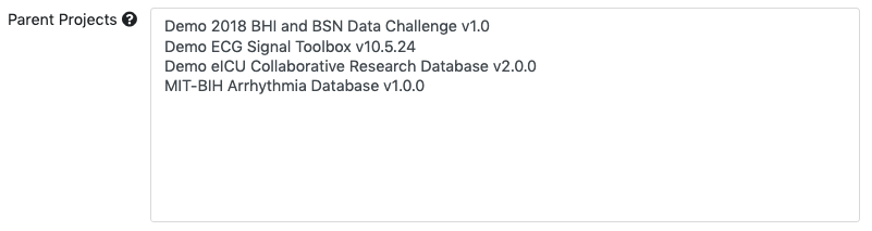 Improve The Submission Form For Derived Projects · Issue 421 · Mit Lcp Physionet Build · Github