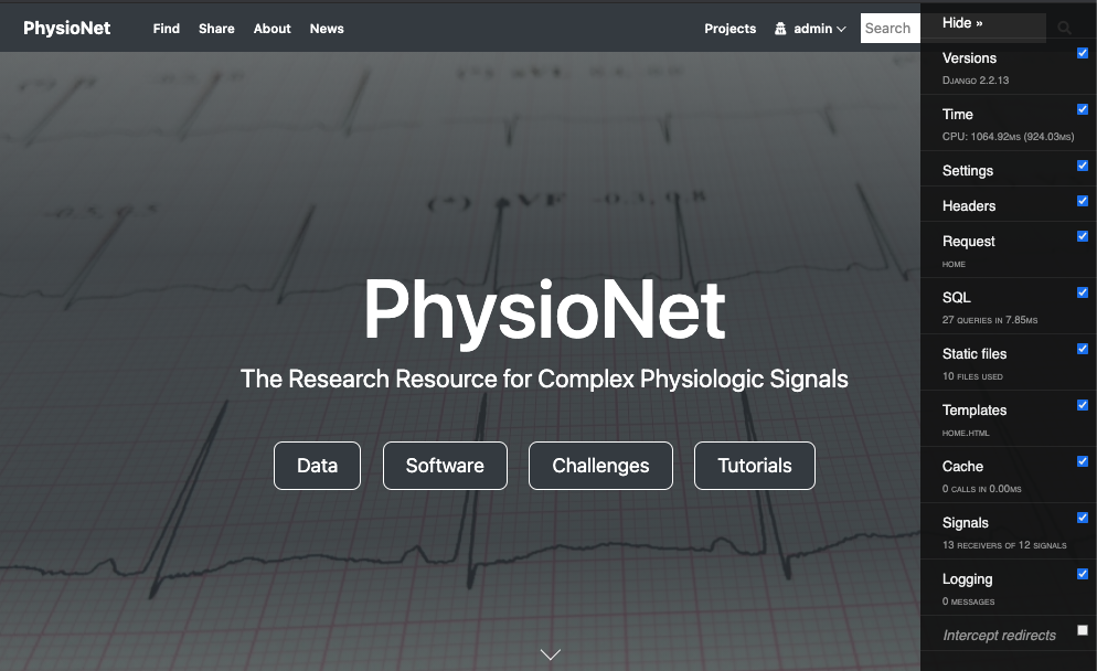 Display Profiler Console When In The Development Environment · Issue 1156 · Mit Lcp Physionet