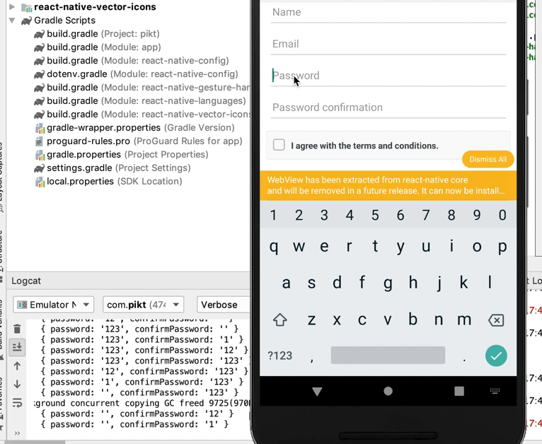 Secured text strip the last character when set the state · Issue #23081 ...