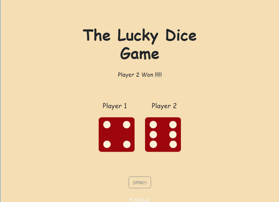 GitHub - JaeMoses/A-Dice-Game: Personal Project