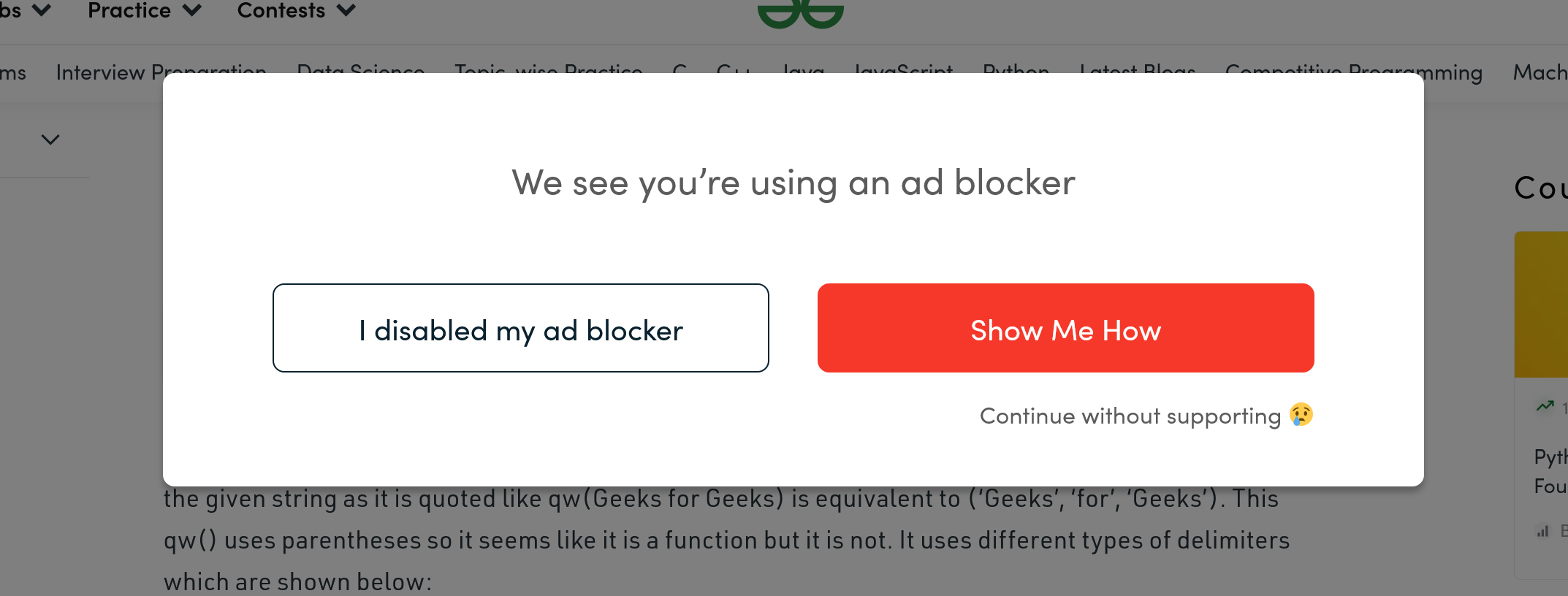 geeksforgeeks.org: detection · Issue #17354 · uBlockOrigin/uAssets · GitHub