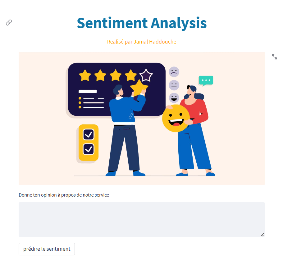 GitHub - JamalHaddouche/Sentiment-Analysis: Dans ce projet j'ai crée une aaplication pour ...