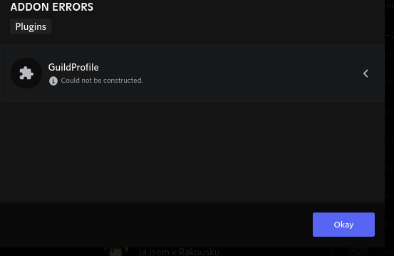 [BUG] - ServerDetails shows "addon error" on start · Issue #1691 · mwittrien/BetterDiscordAddons ...