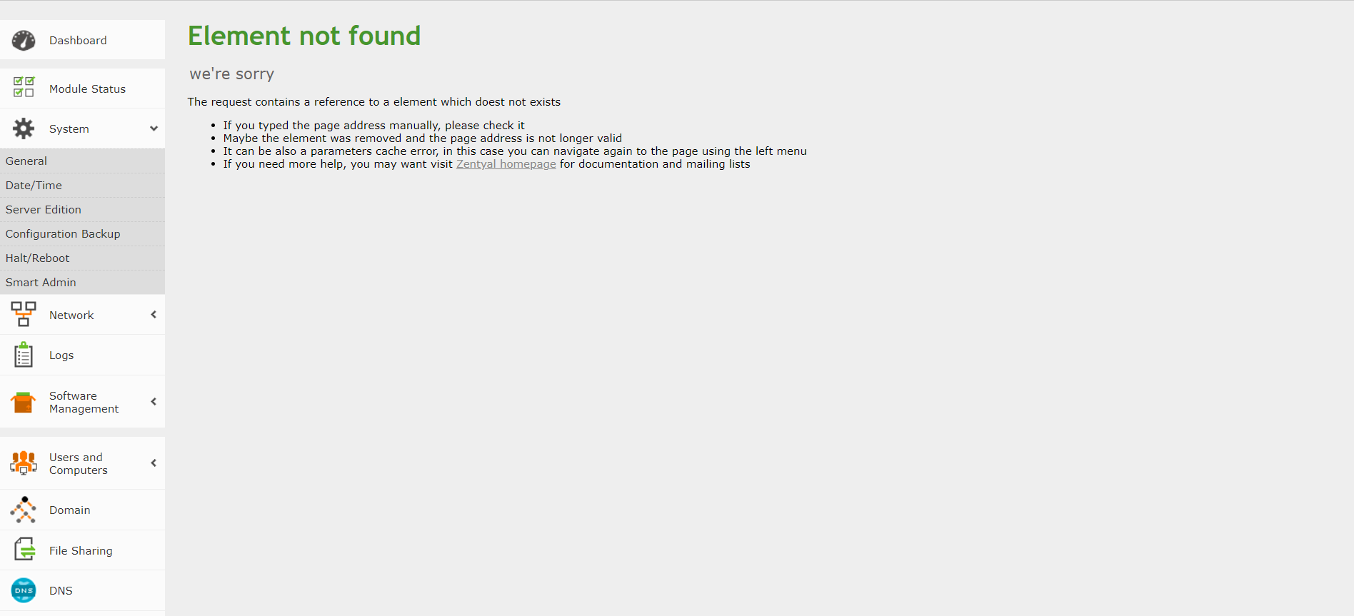 Not Working Backup and manage users LDAP after update · Issue #2123 · zentyal/zentyal · GitHub
