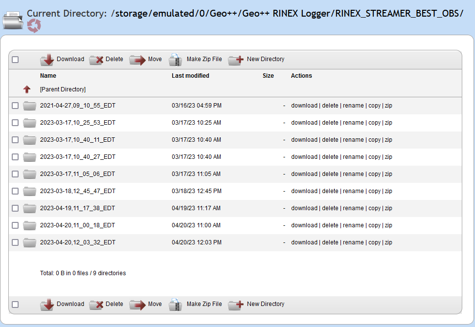 Copy log files to Download directory when logging is complete · Issue ...