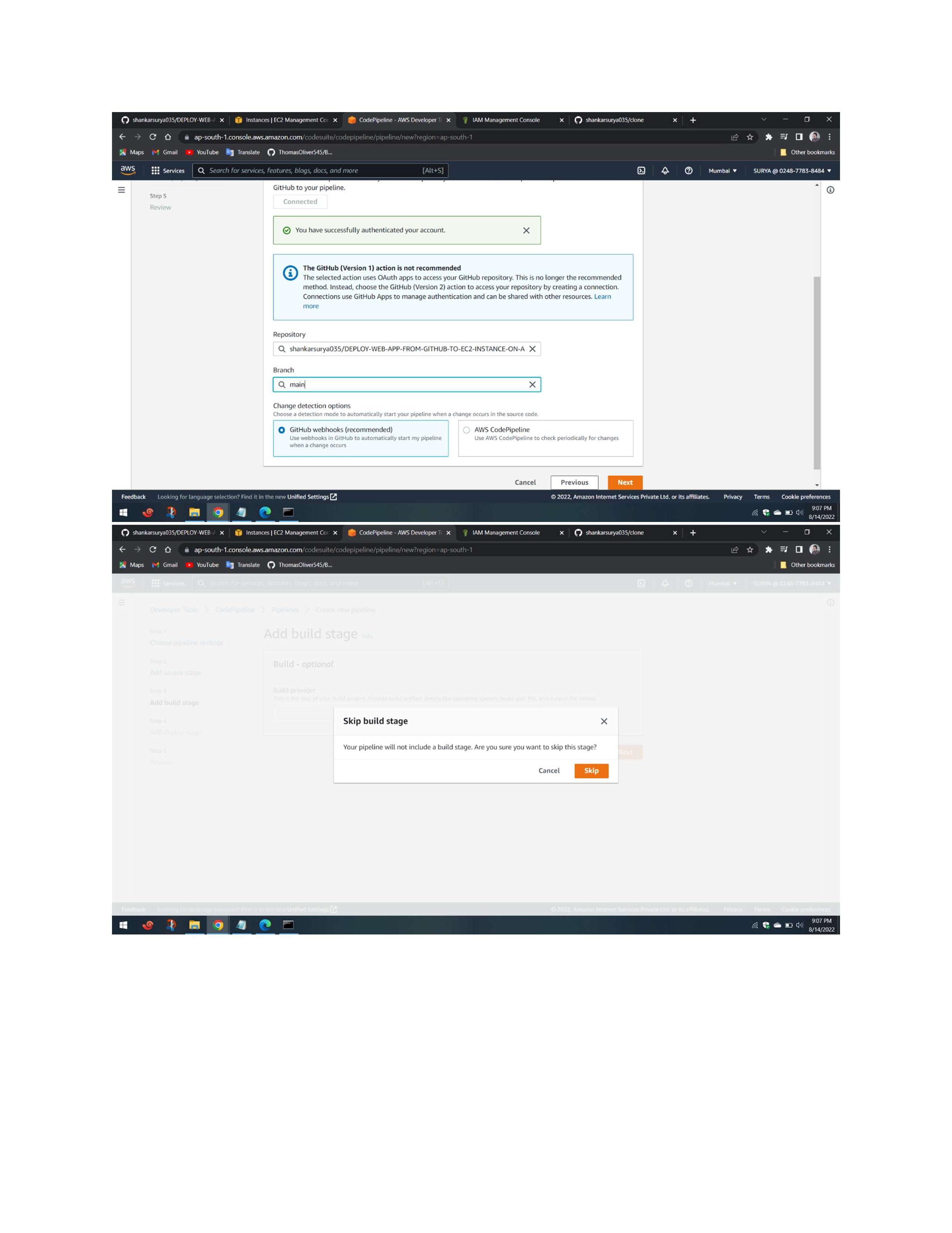 GitHub - shankarsurya035/DEPLOY-WEB-APP-FROM-GITHUB-TO-EC2-INSTANCE-ON-AWS-USING-CODEPIPELINE