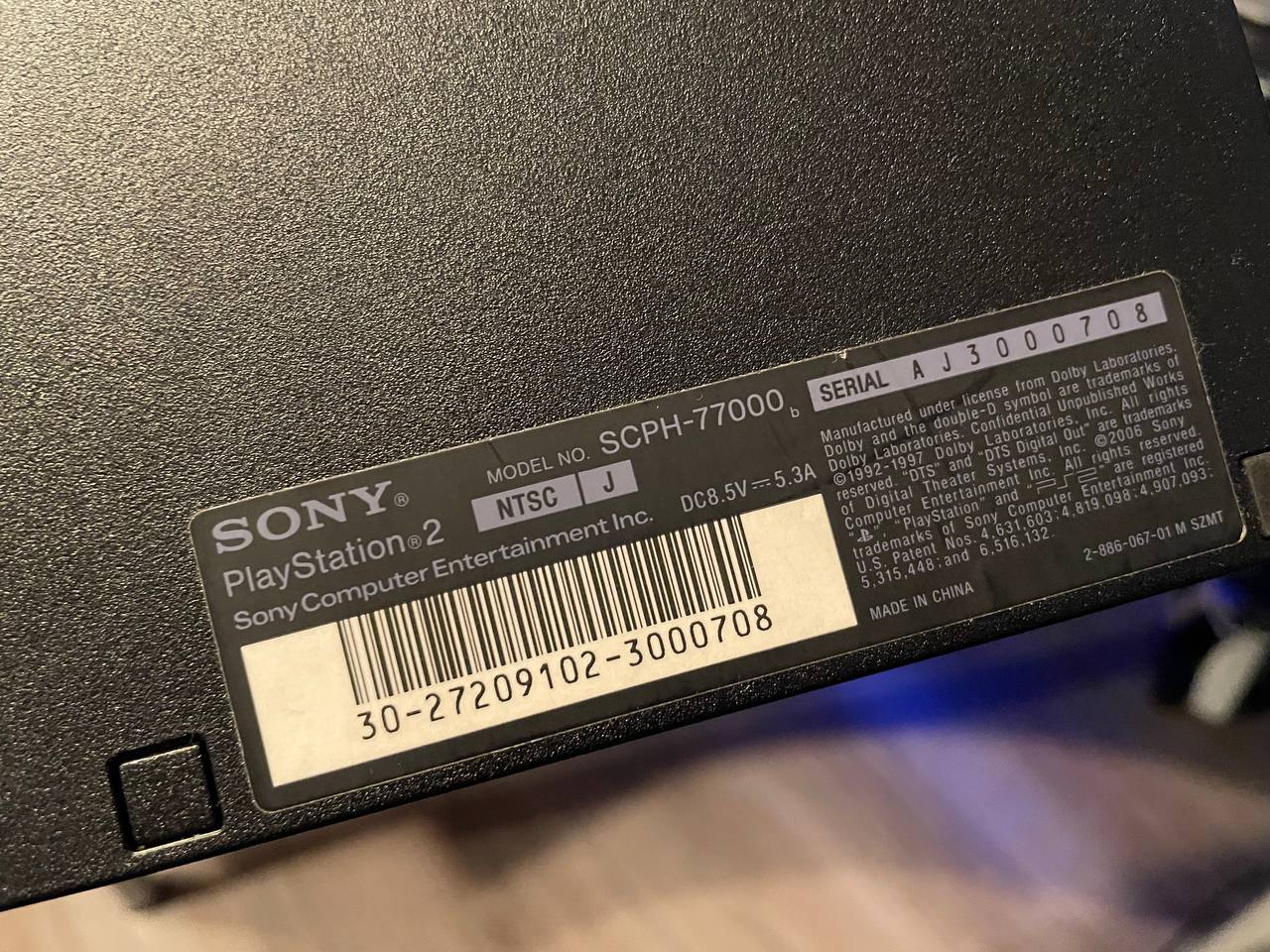 Model ID unknown: 0xD455 / SCPH-77000 · Issue #97 · MechaResearch ...