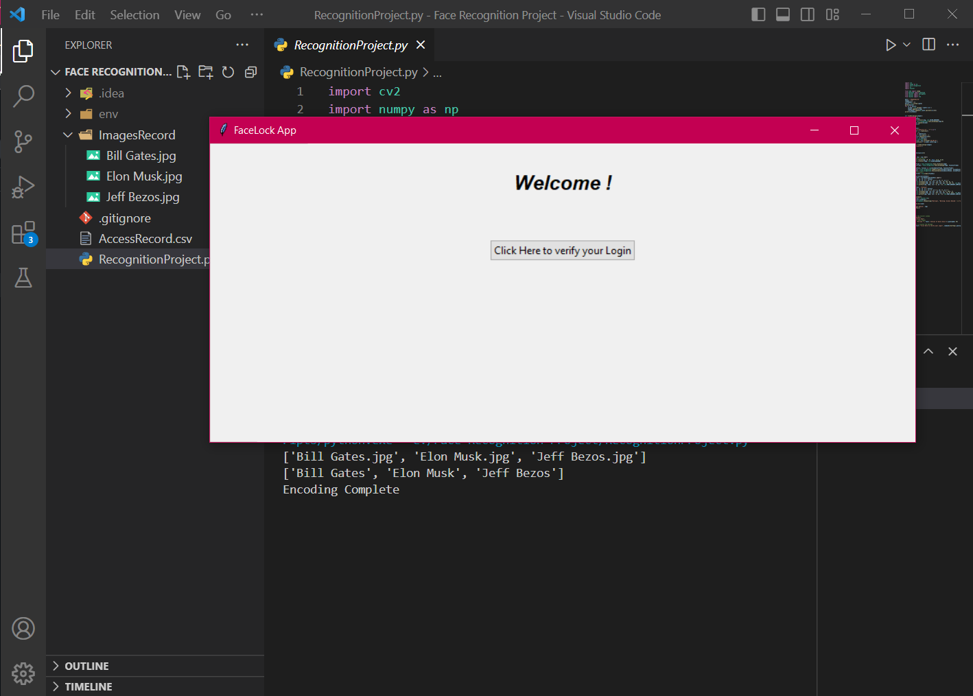 GitHub - NIRANJAN-K-DESHMUKH/Facelock-App: An AI based Facial Recognition Solution (Facelock ...