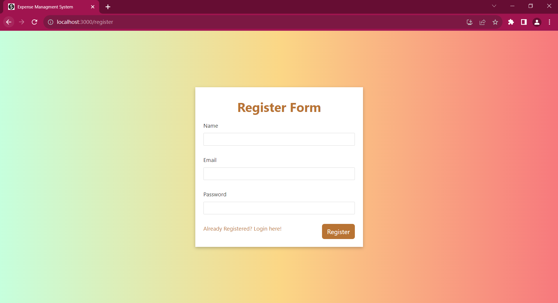 GitHub - NIRANJAN-K-DESHMUKH/Expense-Management-System: The Expense ...