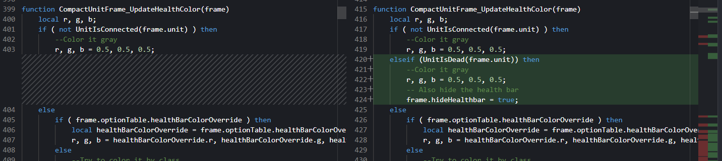 Personal Nameplate Health Bar is incorrectly hidden when you die · Issue #397 · Stanzilla ...