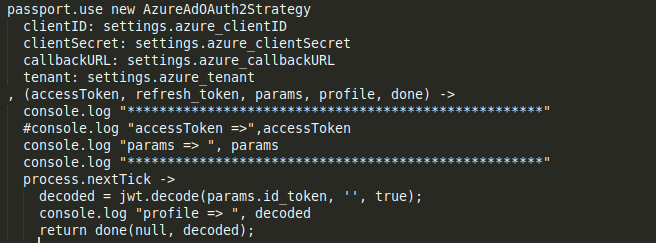 Getting Internal oAuth error. Immediate help is appreciated · Issue #23 · auth0/passport-azure ...