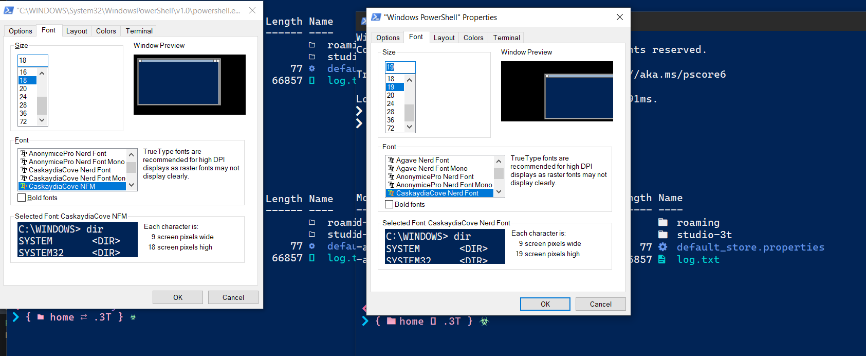 Icons are missing from different fonts · Issue #1310 · ryanoasis/nerd ...