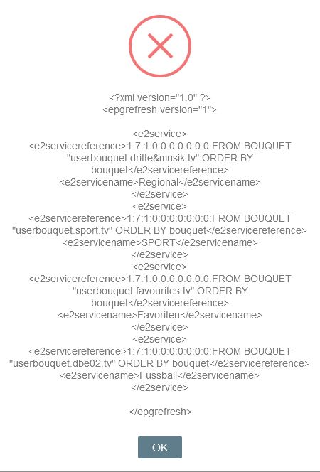 special characters in the bouquet name and EPG Refresh · Issue #1462 · E2OpenPlugins ...