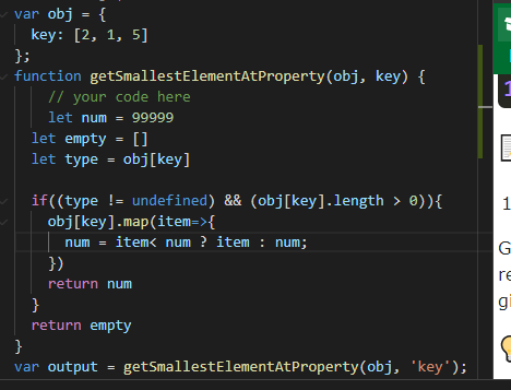 Excercise Bug: 109-getLargestElementAtProperty · Issue #518 · learnpack/learnpack · GitHub