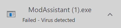 Version 1.1.19 detected by Windows Defender as a Trojan · Issue #341 · bsmg/ModAssistant · GitHub