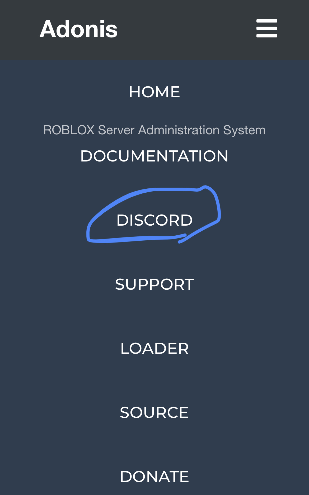Discord server invite on adonis.dev is expired · Issue #860 · Epix-Incorporated/Adonis · GitHub