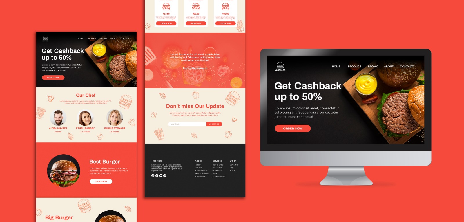 GitHub - WanKarHou18/burger-shop-template: A Burger Shop Website using ...