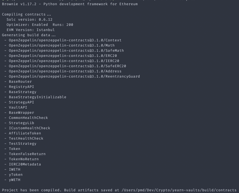 Feature Request: more verbose build output · Issue #628 · foundry-rs ...