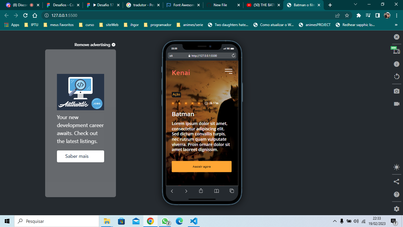 GitHub - ihuryferreira/projeto-kenai: Website Batman o filme