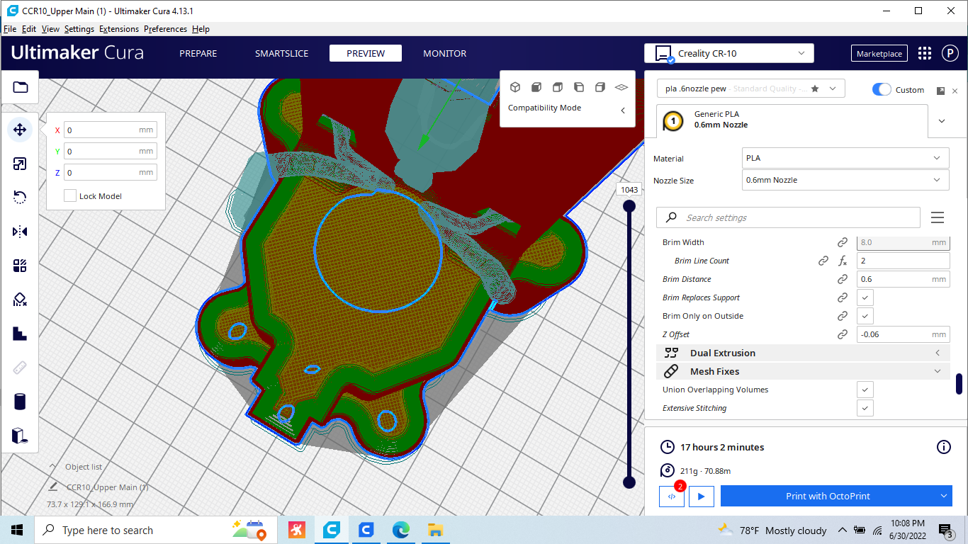 Slicing Issue · Issue 12649 · Ultimakercura · Github 